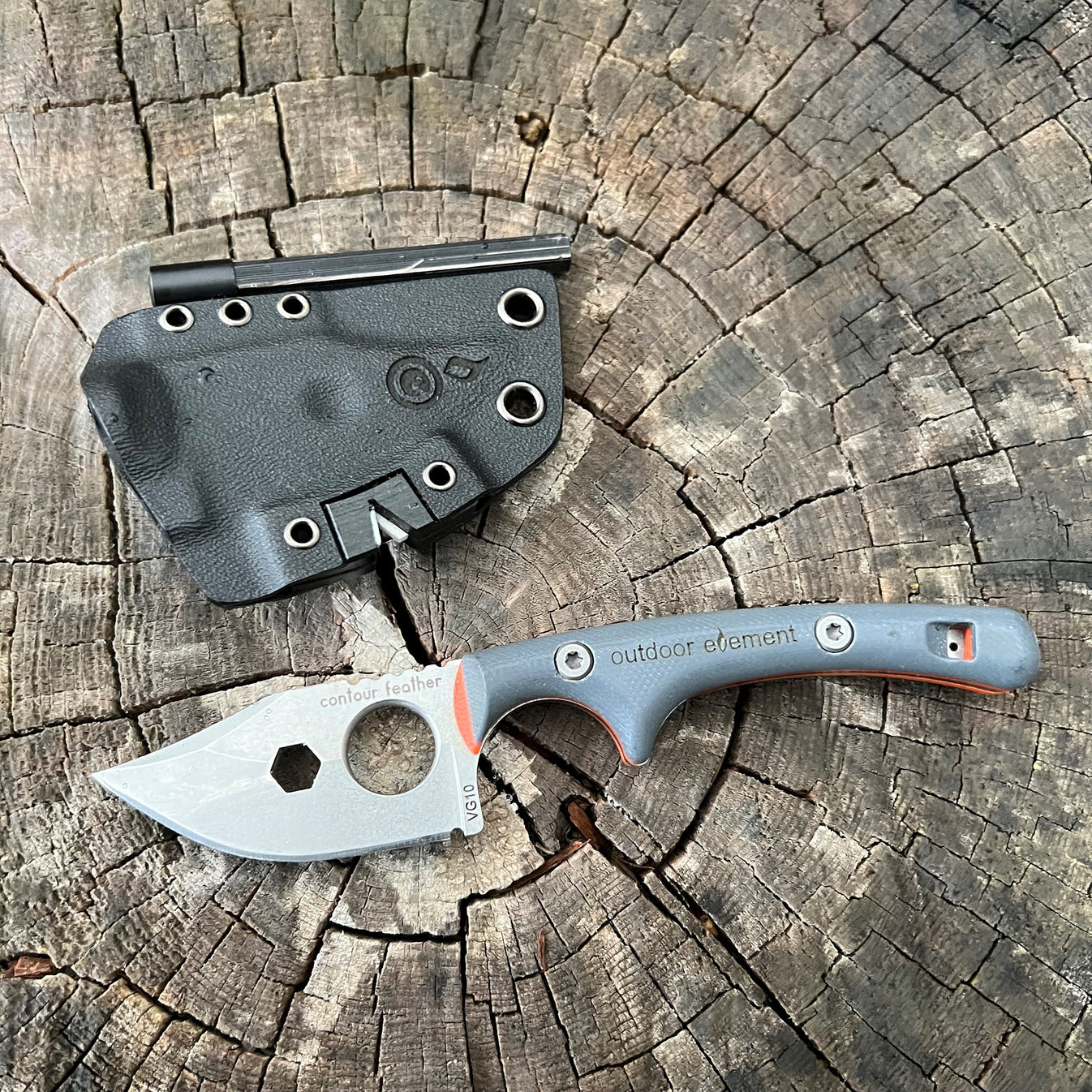 Contour Feather Adventure Survival Knife – Outdoor Element