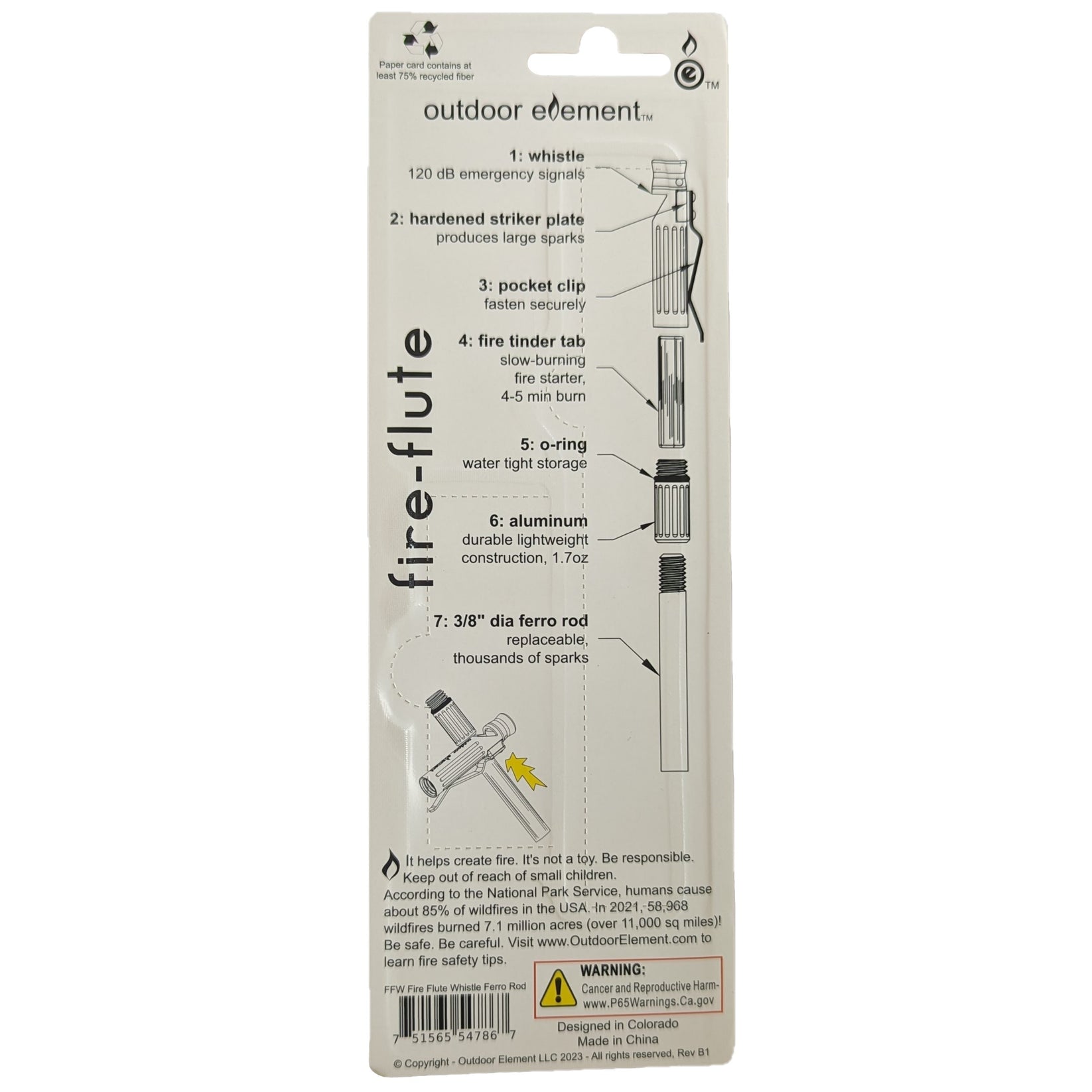 Fire Flute – Outdoor Element