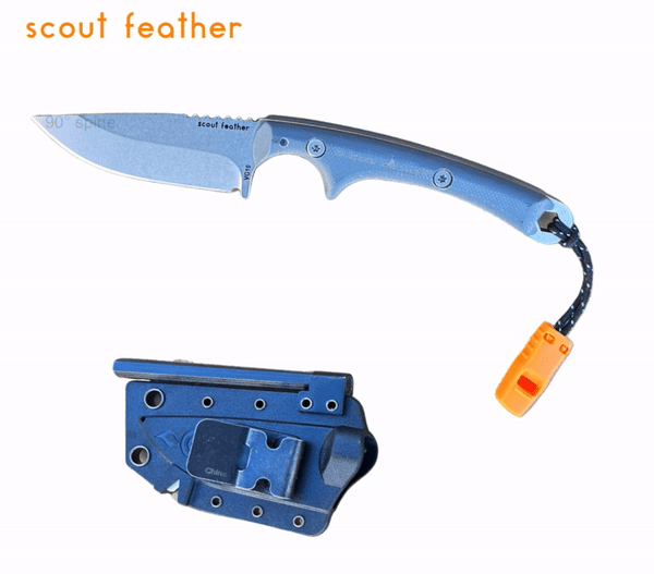 Scout Feather Adventure Survival Knife – Outdoor Element