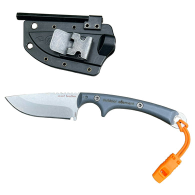 Outdoor Element Knives. Explore with confidence.