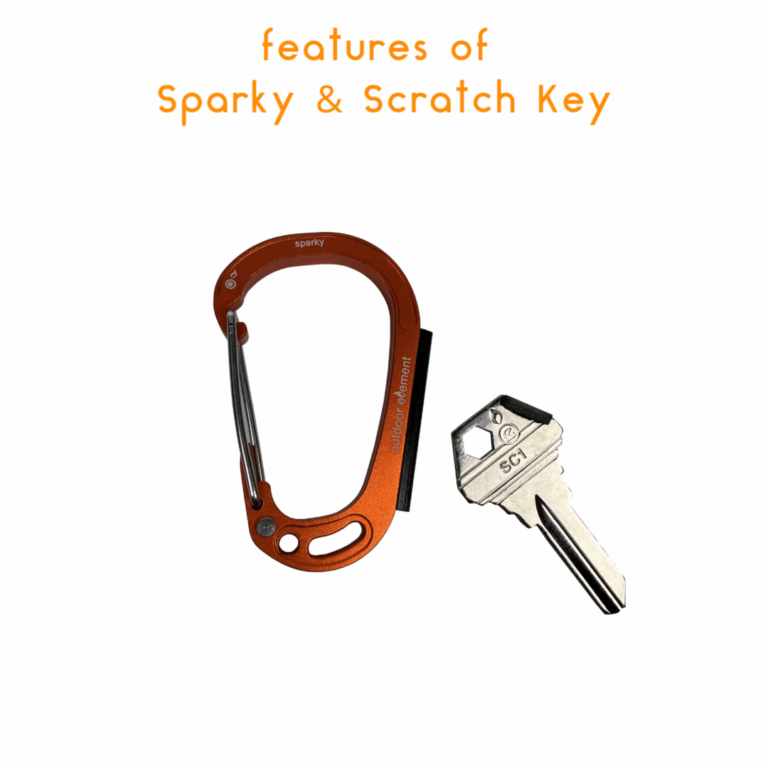 Sparky & Scratch Key – Outdoor Element