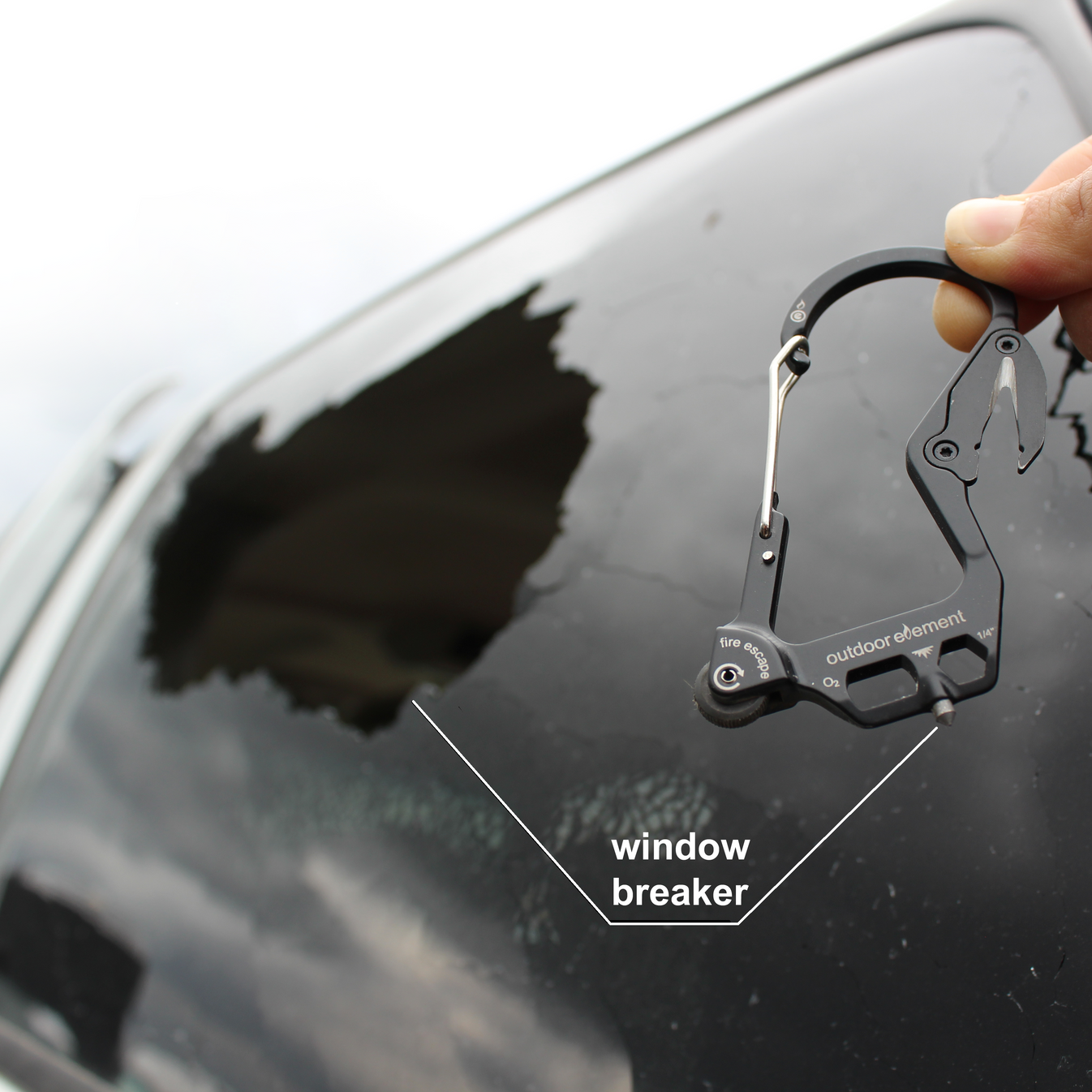 Fire Escape: Fire-Starting Multitool Carabiner – Outdoor Element